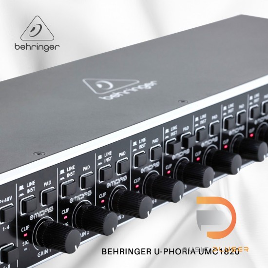 BEHRINGER U-PHORIA UMC1820